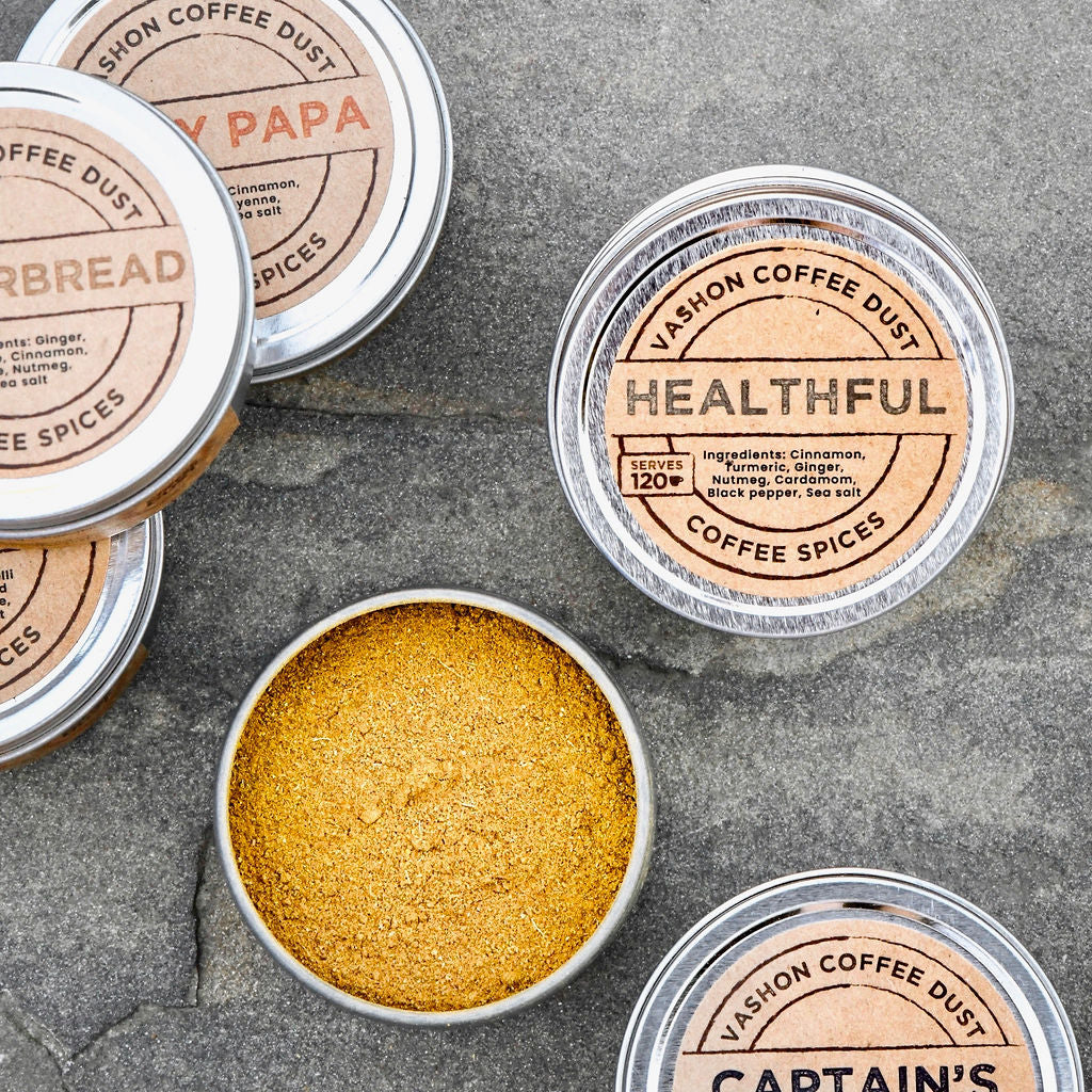 Healthful Coffee Dust| 120 servings | Vashon Island Coffee Dust | Coff