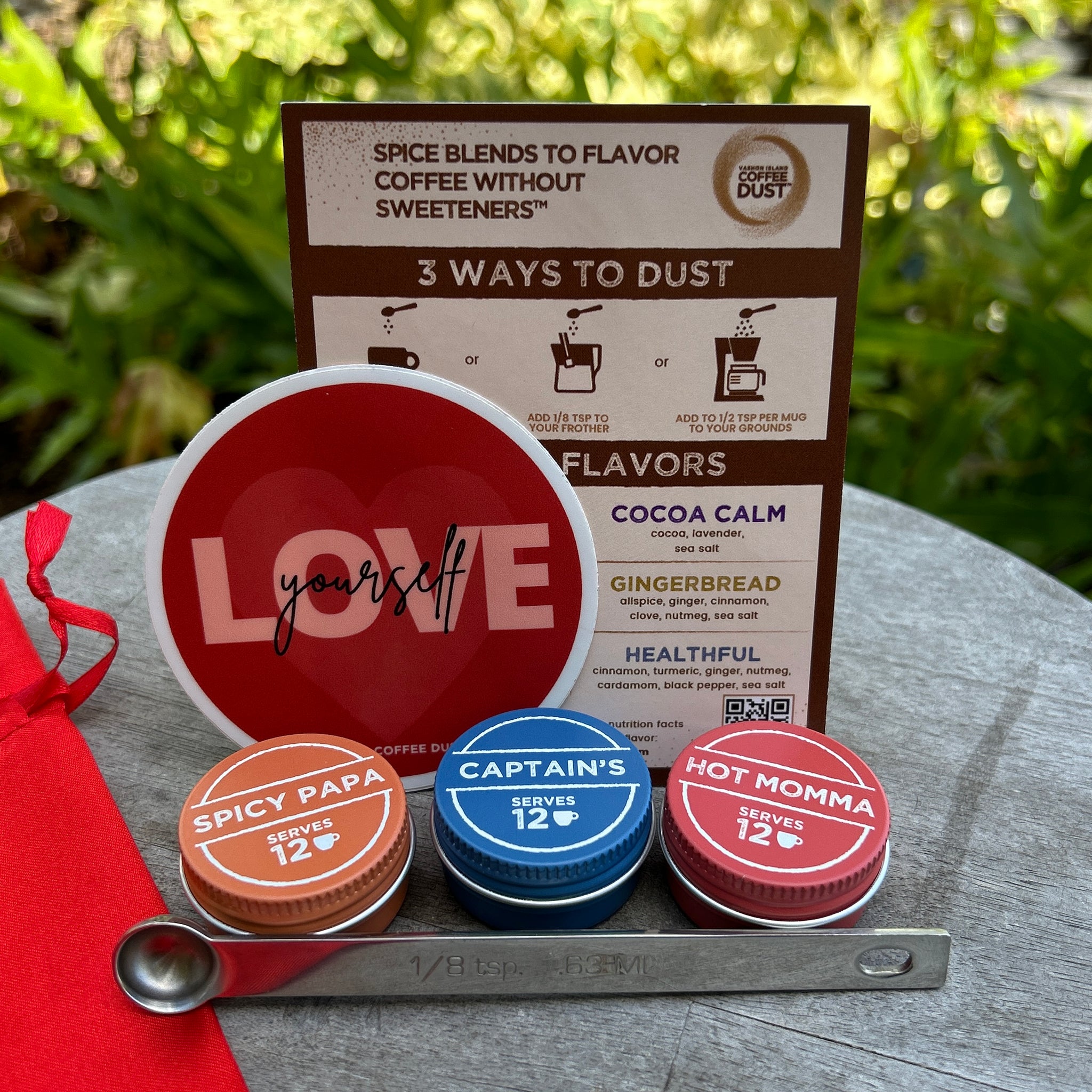 Love Brews Magic Coffee Dust Sampler | 3 flavors | 36 servings | Perfe ...