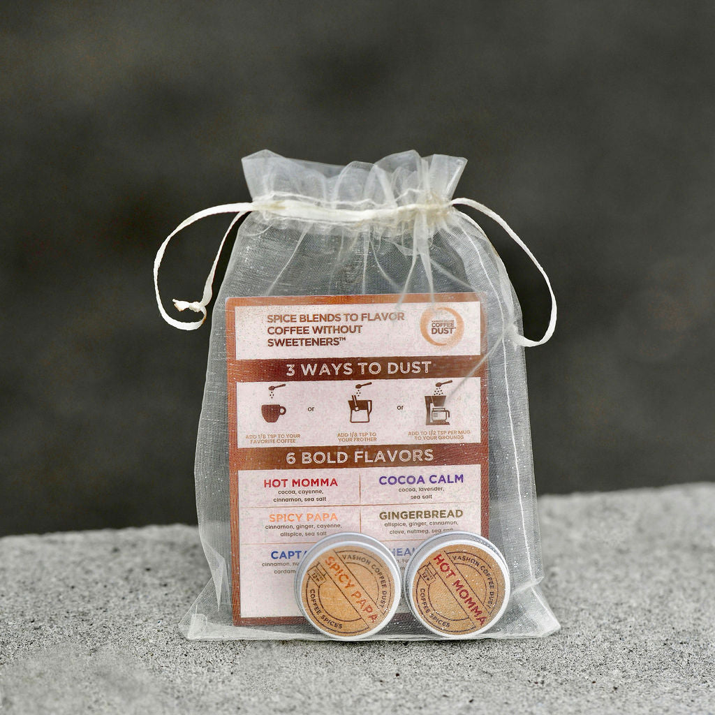 Sampler Surprise – Vashon Island Coffee Dust